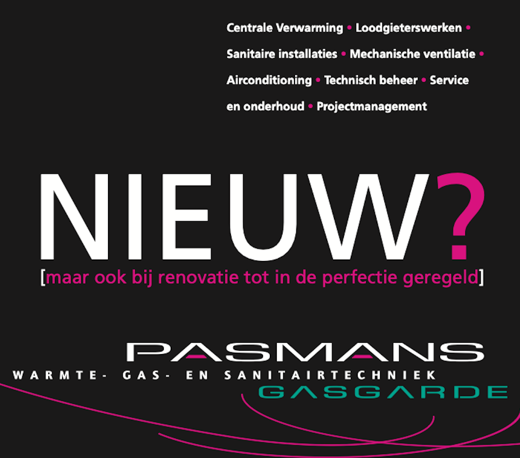 Pasmans/Gasgarde zoekt Medewerker Bedrijfsburo