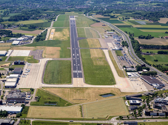 Zonnepanelen Maastricht Airport kunnen piloten verblinden