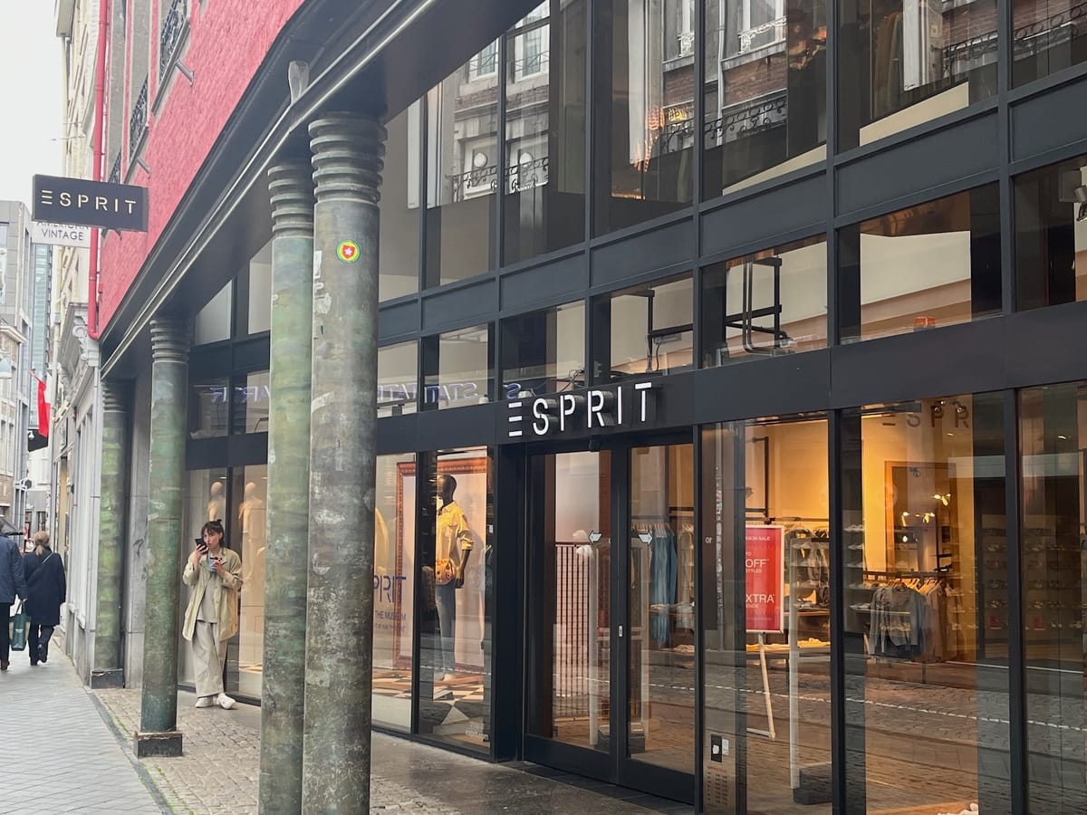 Kledingmerk Esprit verder in problemen