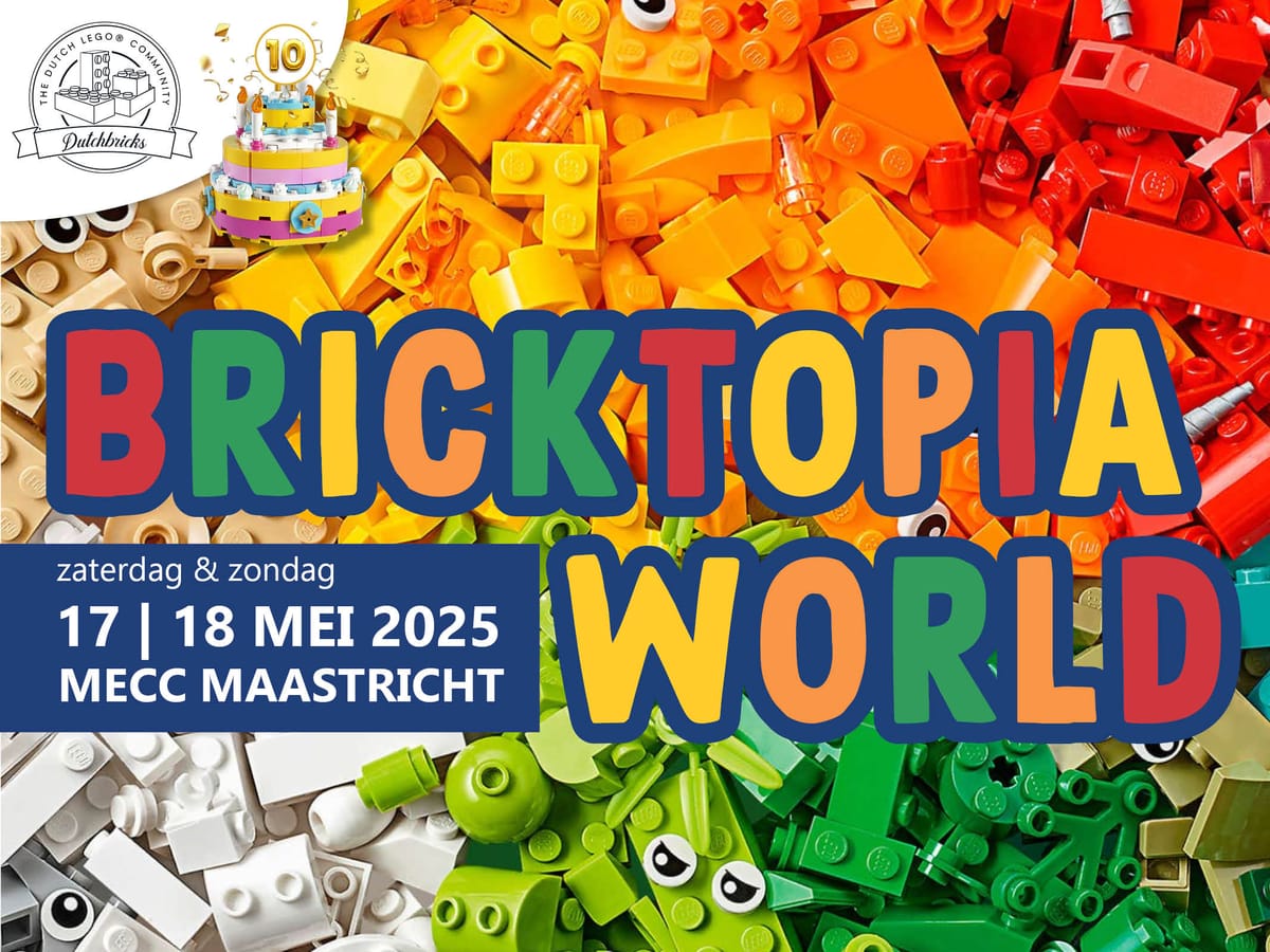 Duik in 3000 m² Lego-magie tijdens Bricktopia World