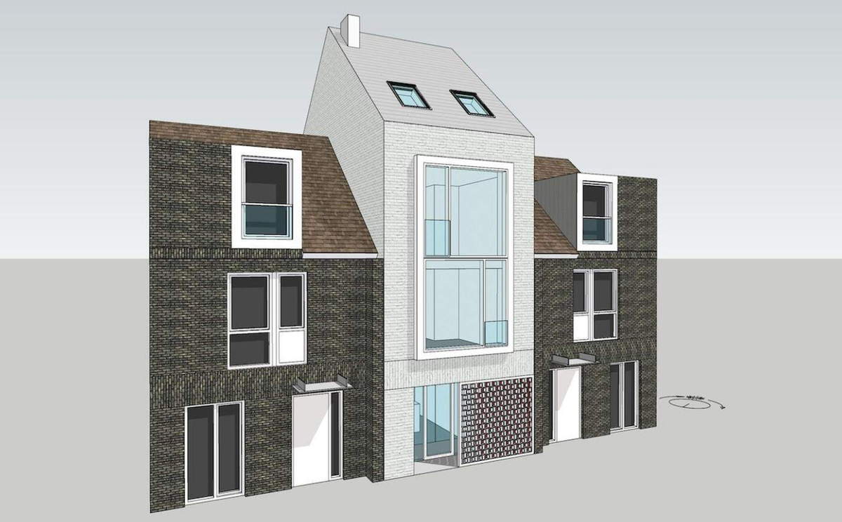 Bouwval wordt stadsvilla